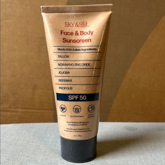 Sky & Sol | Bath, Skin & Hair | Sky Sol Suncare Spf 5 Sunscreen For ...